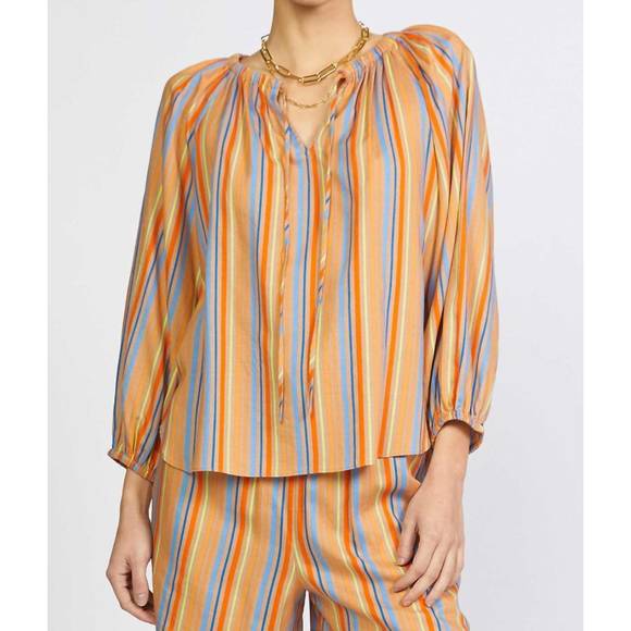 Current Air | Tops | New Current Air Womens Amy Blouse In Multi | Poshmark